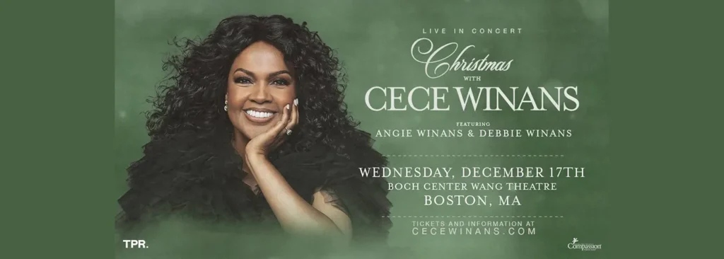 CeCe Winans Tickets | 17 December 2025 | Wang Theater At The Boch Center